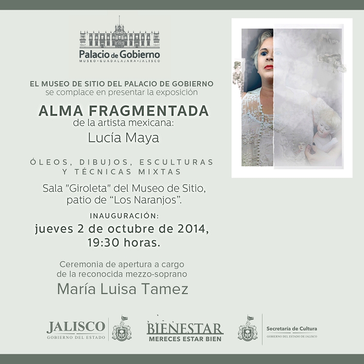 Presenta Lucía Maya la exposición “Alma Fragmentada” | Gobierno del ...