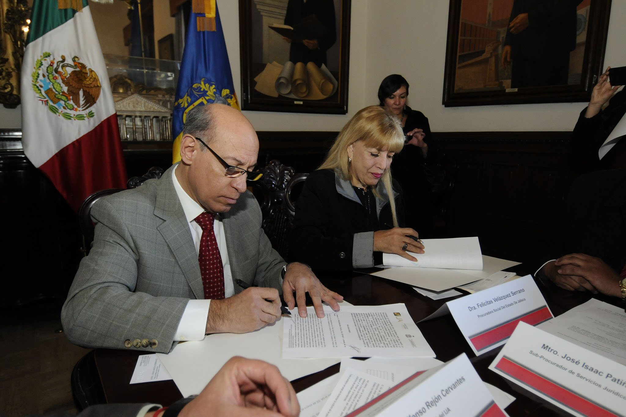 Firma la Procuraduría Social del Estado convenio de colaboración con el Instituto de Justicia ...