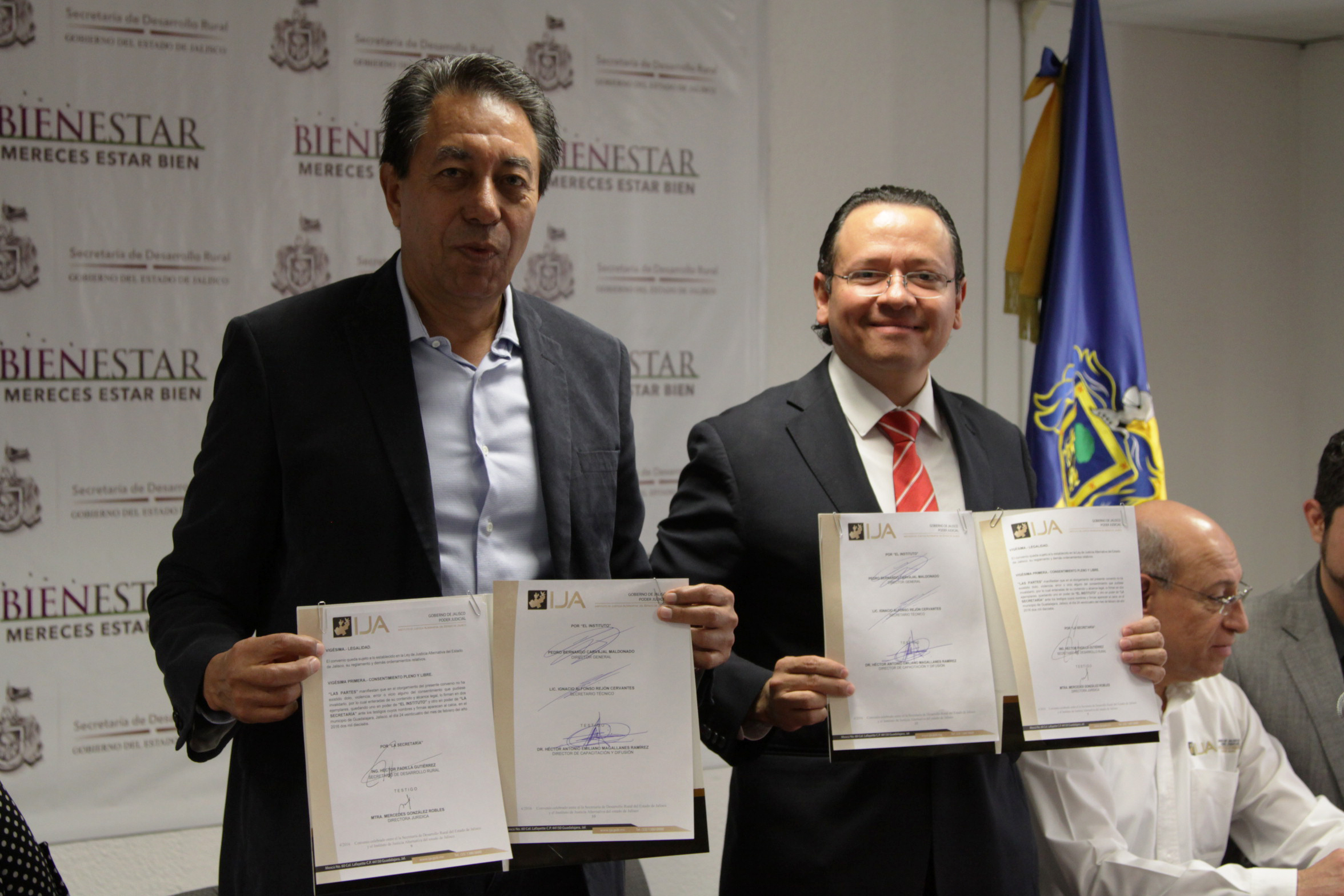 Seder Firma Convenio Con El Instituto De Justicia Alternativa